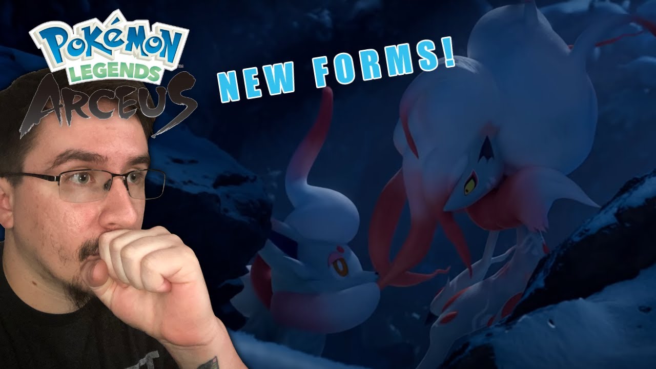 NEW FORMS?!? | Pokemon Legends Arceus Zorua & Zoroark Reaction - YouTube