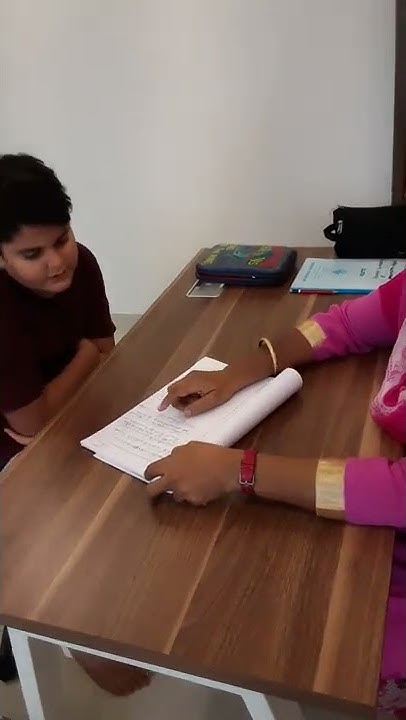Teaching Tamil to my student who is in 6th std@Saraswathi Online Home Tutor-Chennai - YouTube