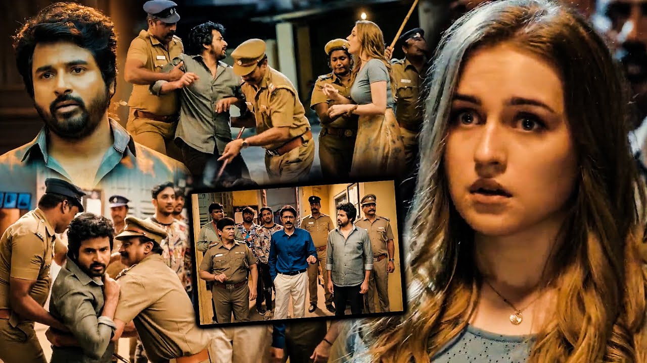 Prince Movie Polices Areesting Sivakarthikeyan || Maria Ryaboshapka ...