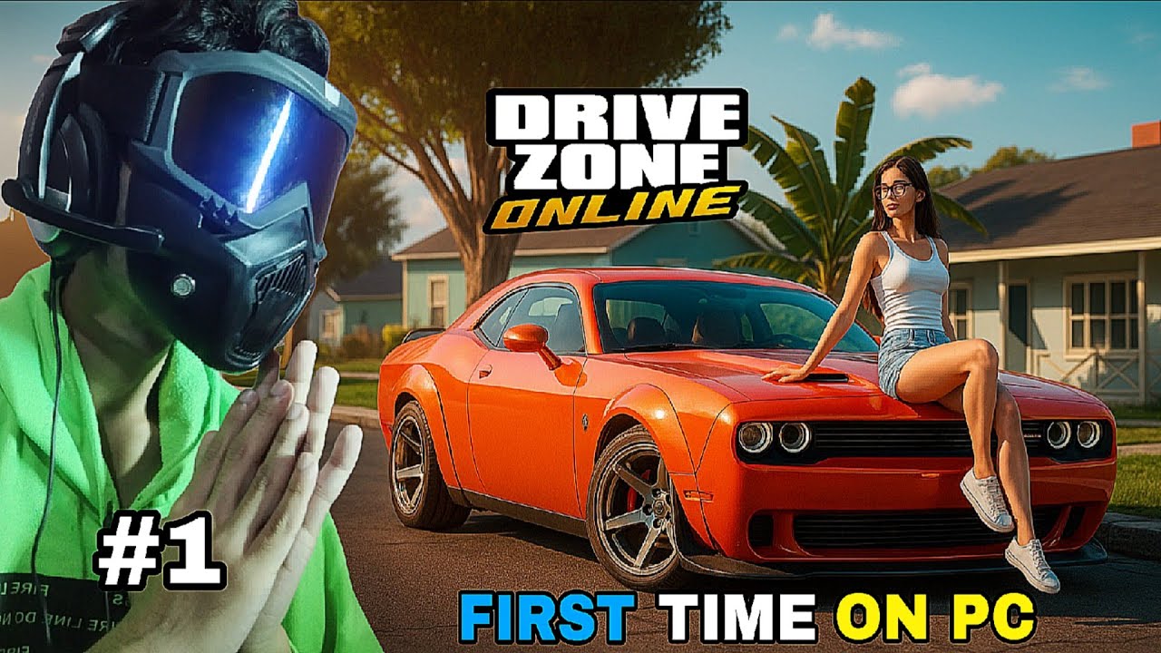 Playing Drive Zone Online On Laptop For The First Time - YouTube