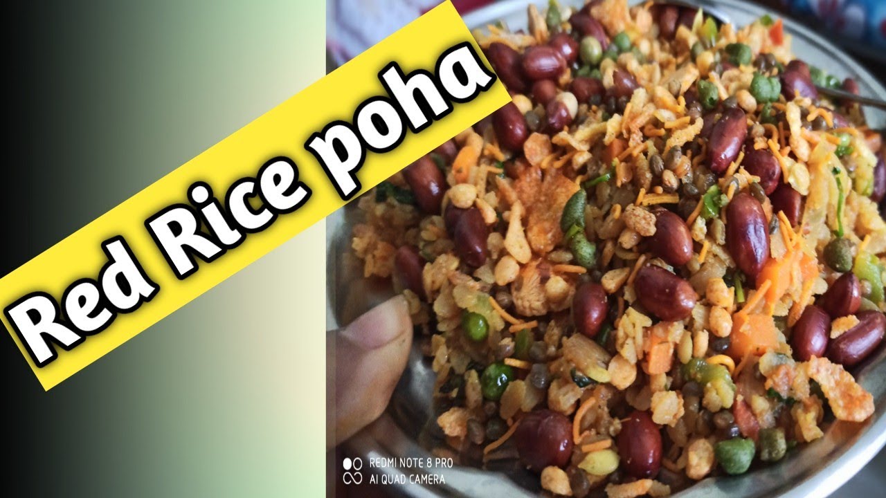 Yummy Red rice poha || Mom and Aarya - YouTube