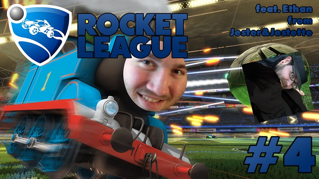 Eddie Runs a Train on Sam: Rocket League #4 with Ethan (Jester&Jestette ...