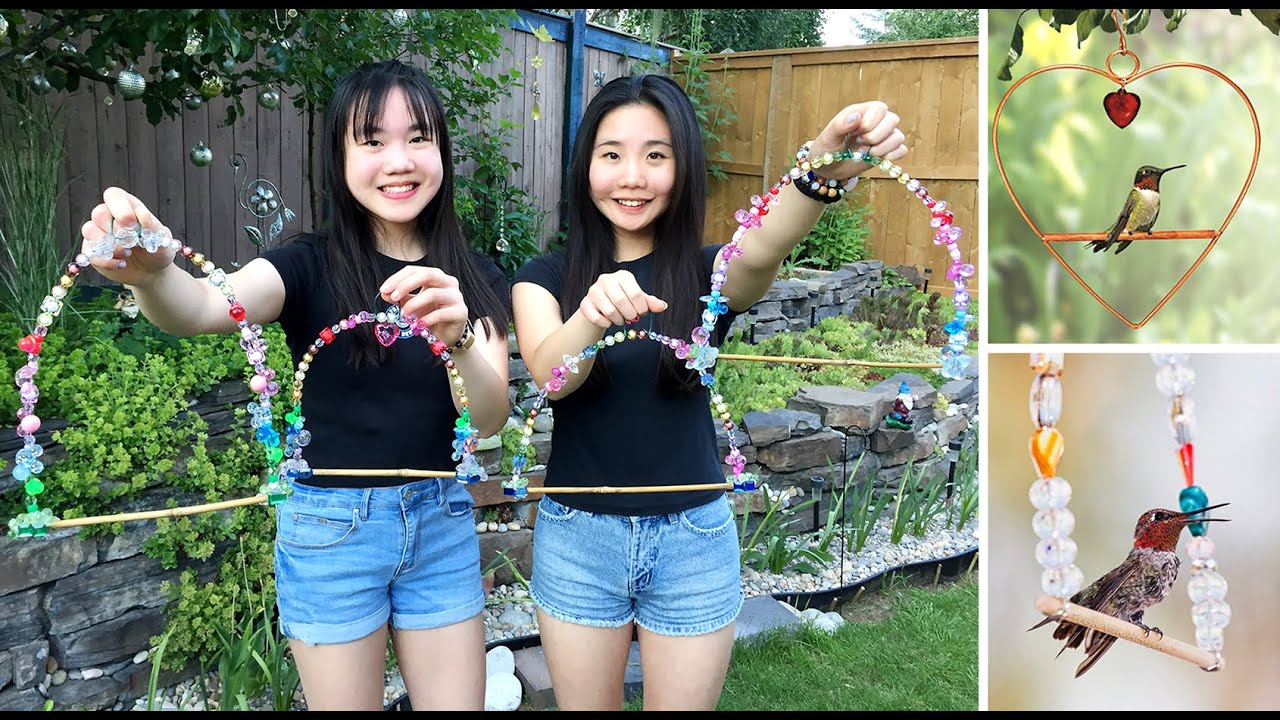 Fun Craft Moments: Beaded Hummingbird Swings - YouTube