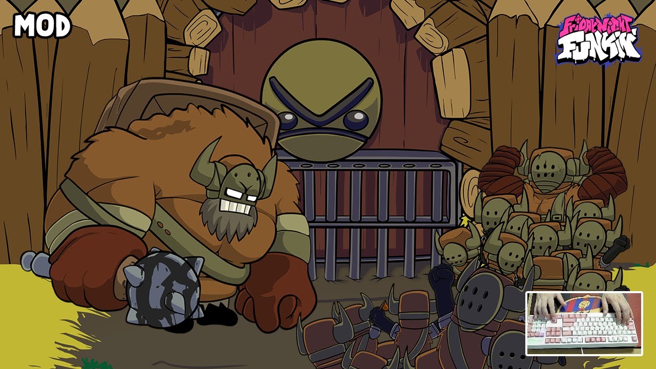 Castle Crashers Boss Rush - Barbarian Champion hard. Friday Night ...