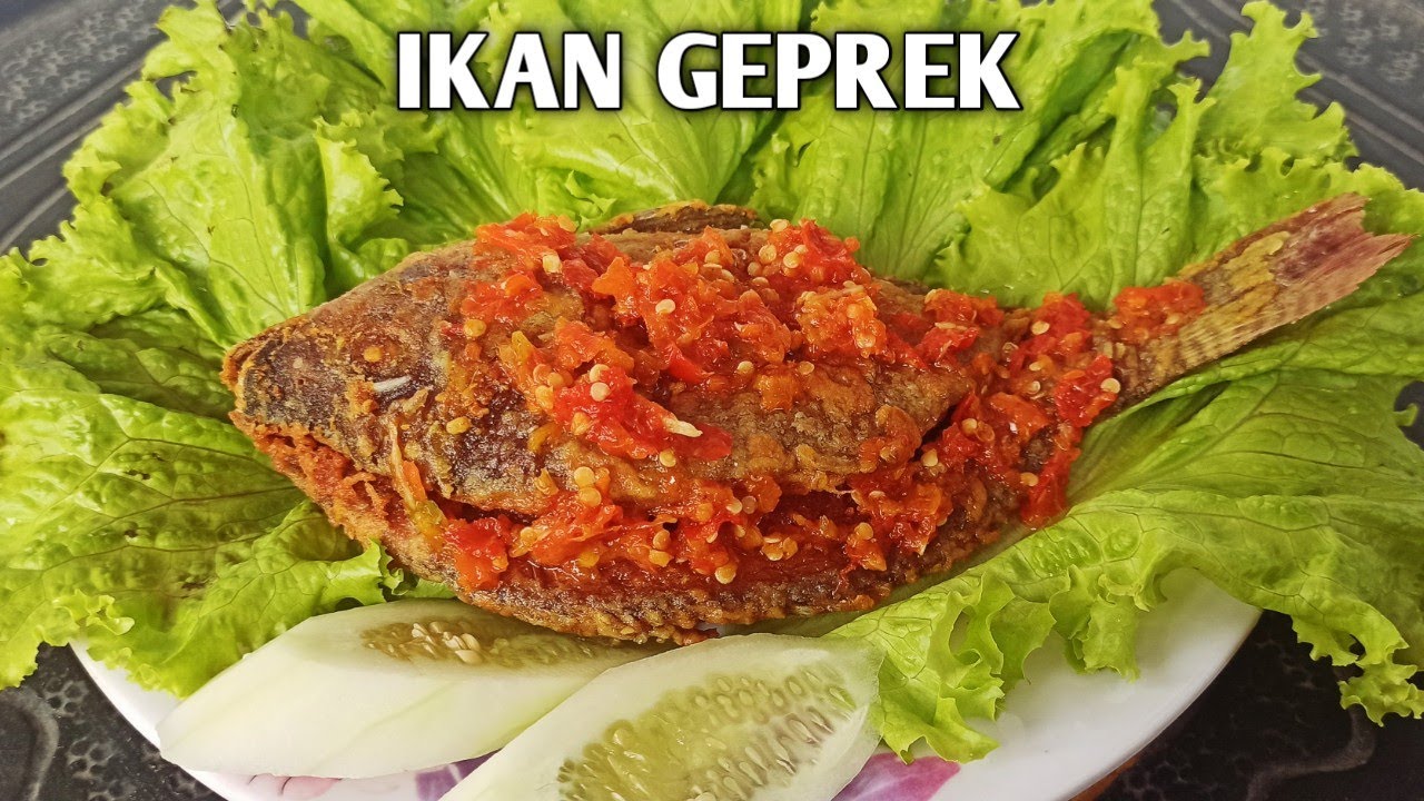 RESEP IKAN GEPREK YANG ENAK - YouTube