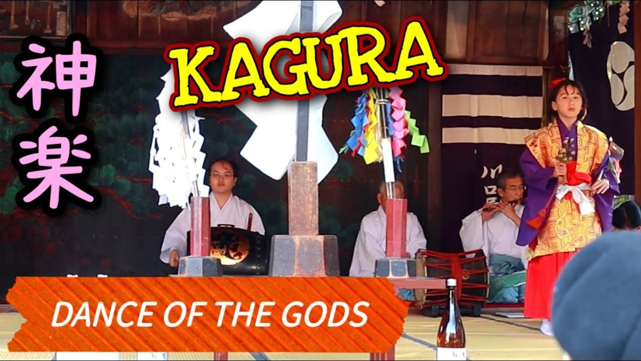 Japan - Kagura Dance / dance of the gods - YouTube