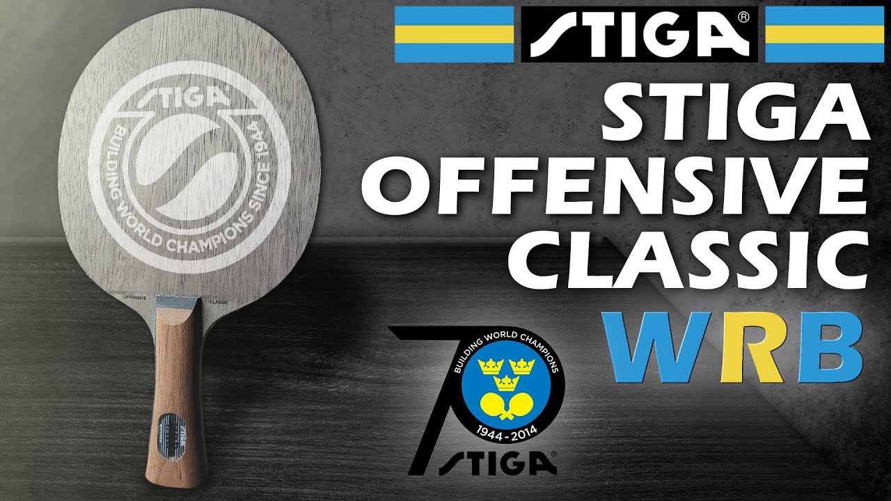 Stiga Offensive Classic Review - YouTube