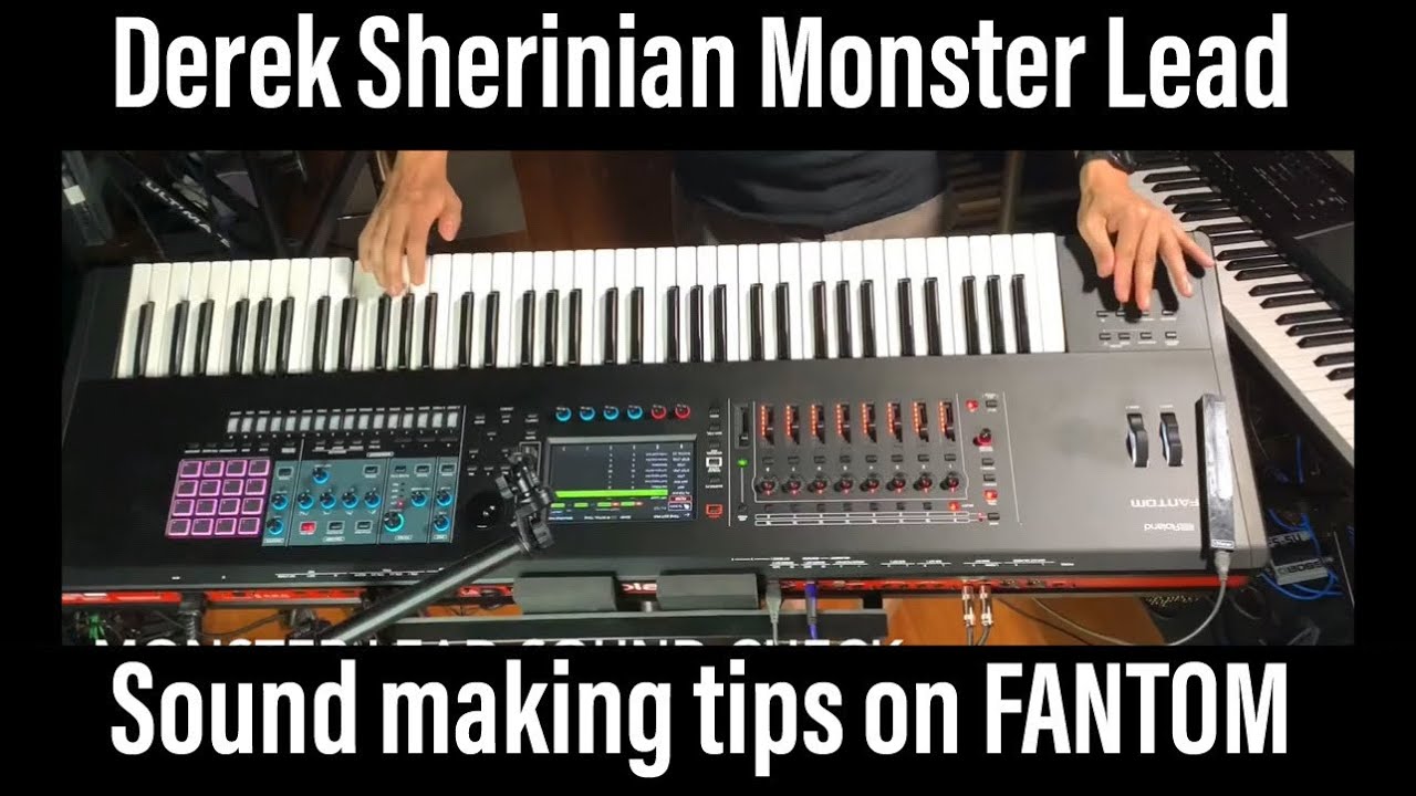 How to make Derek Sherinian Monster Lead sound synth tutorial tips ...