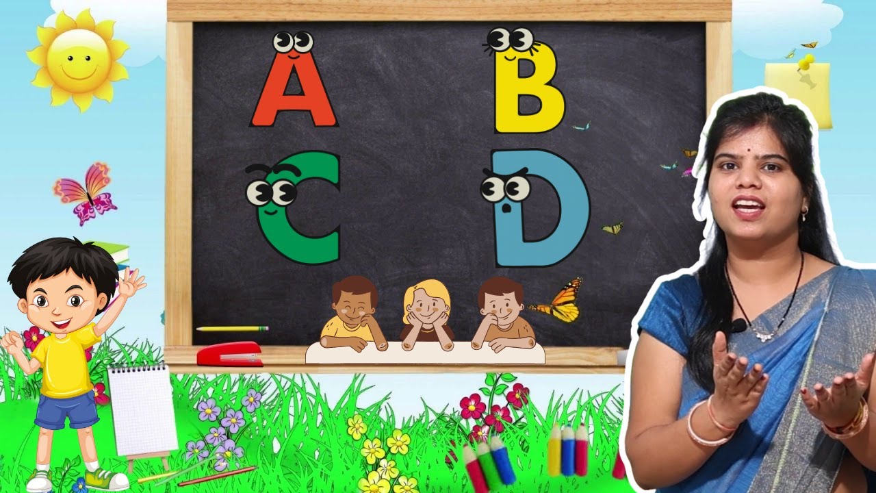 " ABCD Learning for Kids | Learn the Alphabet with Teacher Shivani ...
