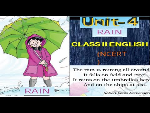 Rain Poem /Class II English,Unit 4(NCERT) - YouTube
