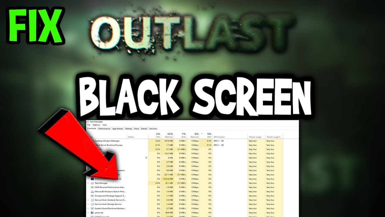 Outlast – How to Fix Black Screen & Stuck on Loading Screen - YouTube
