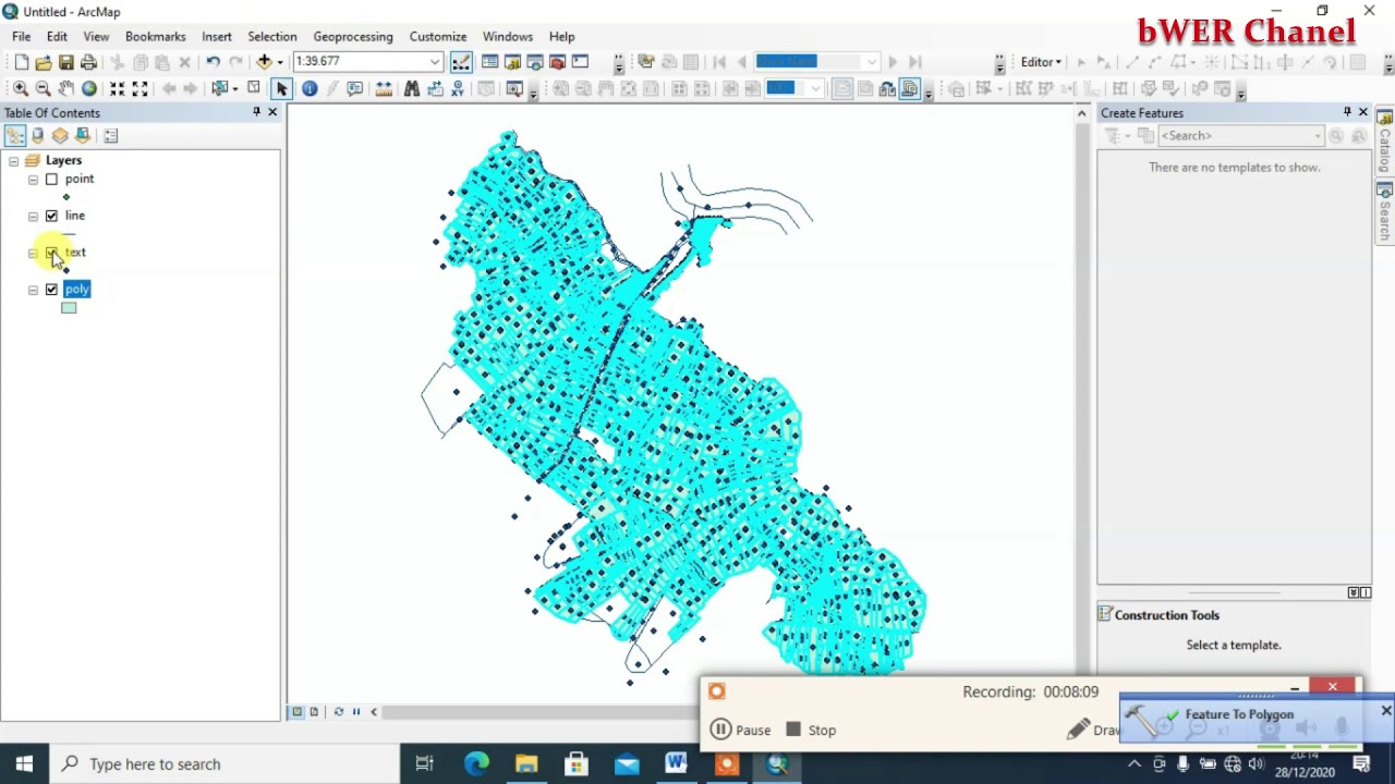 Gambar Ukur - ArcGIS - BPN - PTSL - Part 2 - YouTube