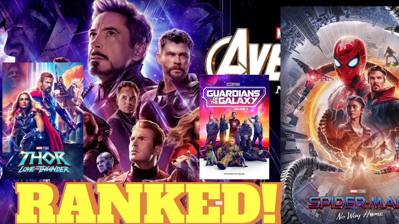 MARVEL MOVIES RANKED! - YouTube