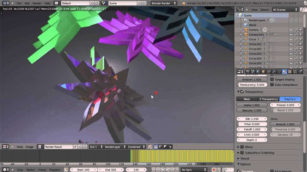 Blender 2.65 Tutorial - Blender Render versus Cycles Render - YouTube