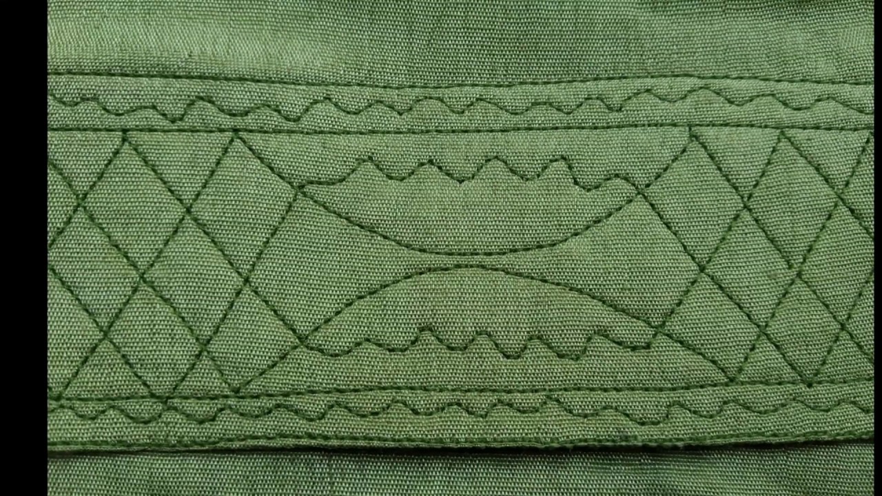 New poncha design || Beautiful Mohri Design 2020 - YouTube