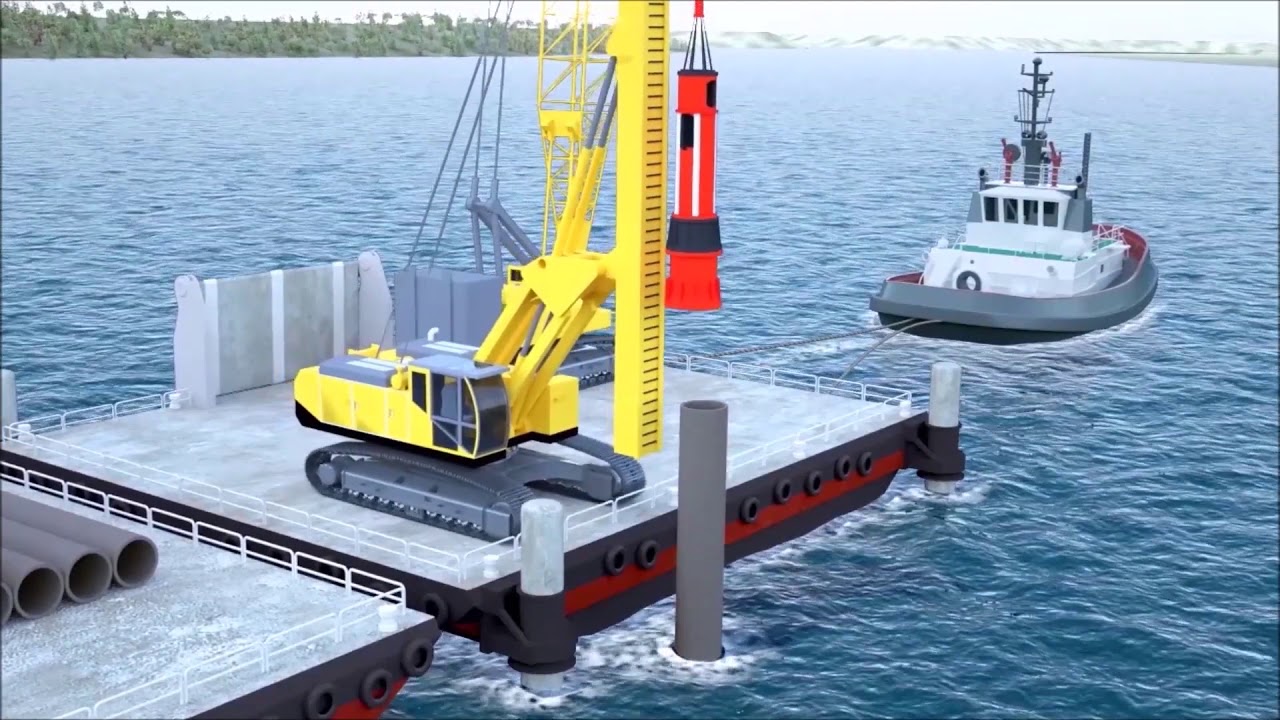 3D animation of Construction of Dongo Kundu Bypass - YouTube