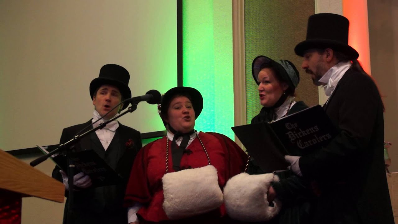We Wish You A Merry Christmas Dickens Carolers - YouTube