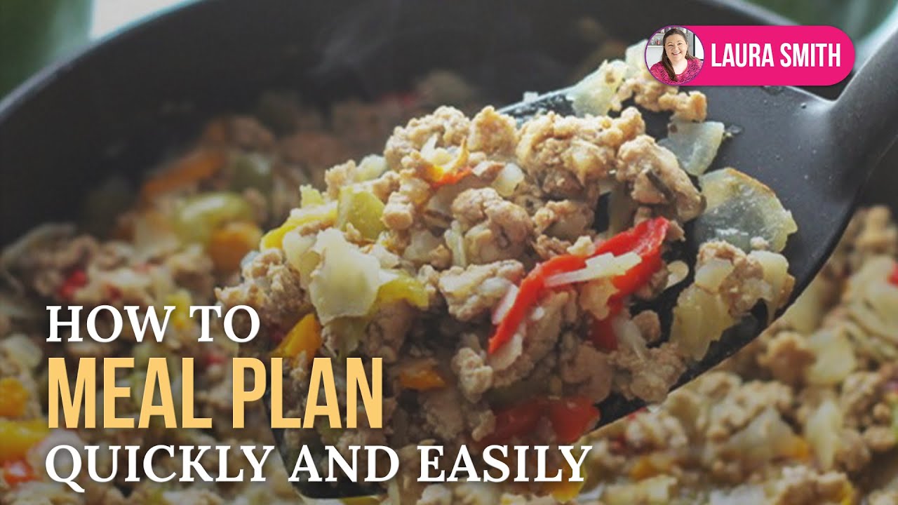 How to Meal Plan Quickly and Easily - YouTube