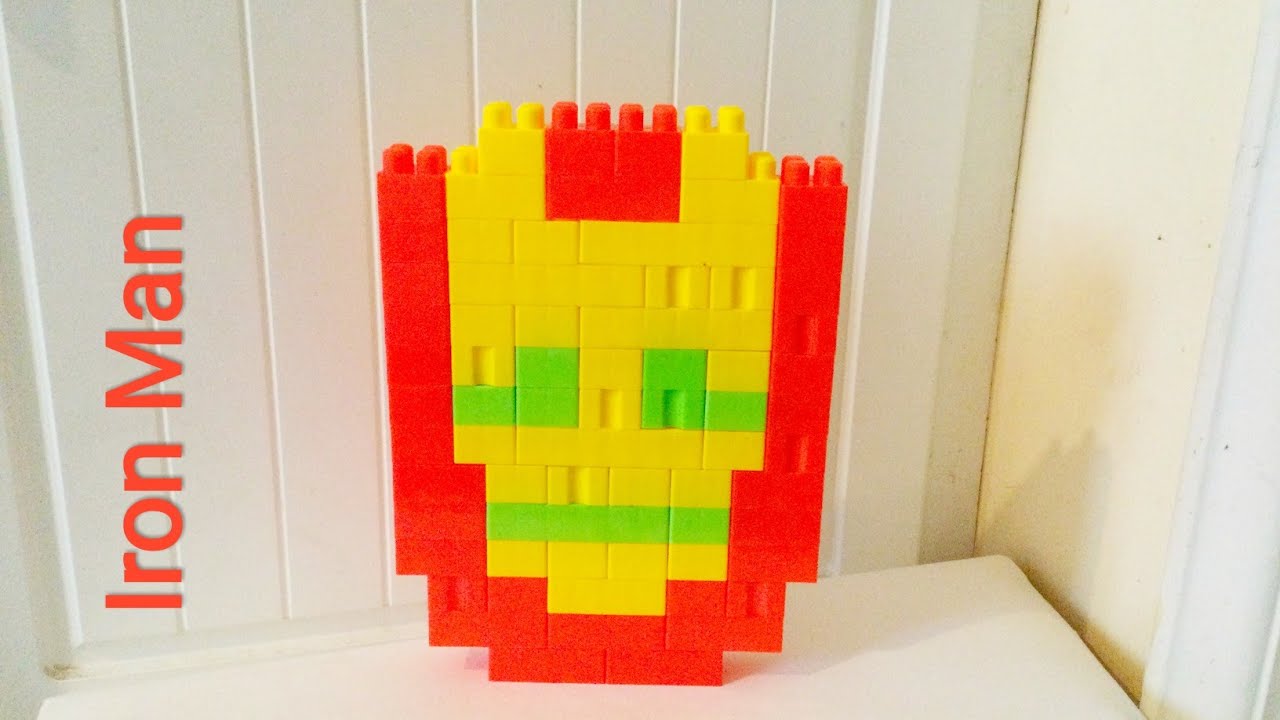 Iron Man/Building blocks for kids/Building blocks /Blocks Building Iron ...