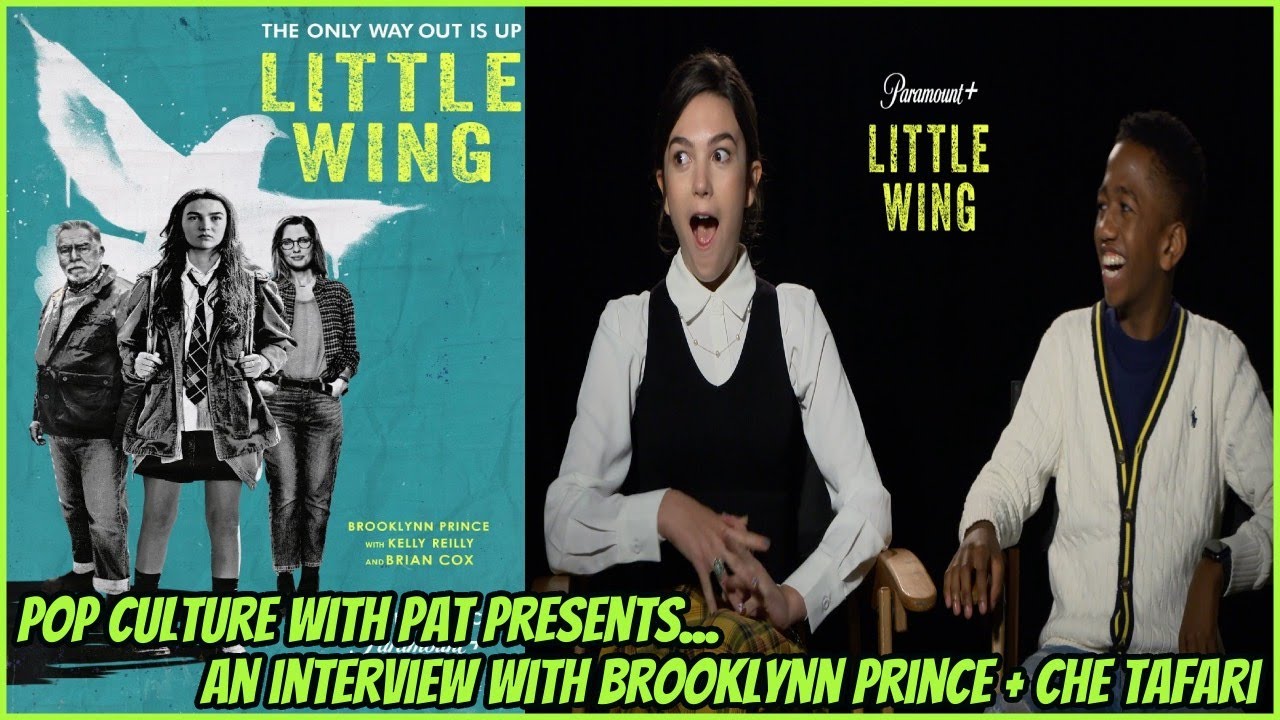 Brooklynn Prince And Che Tafari Talk LITTLE WING on Paramount+ - YouTube