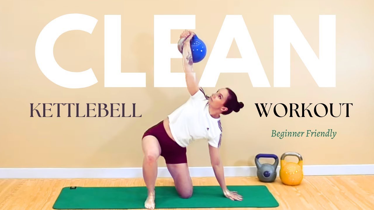 Single Kettlebell Clean Workout - YouTube