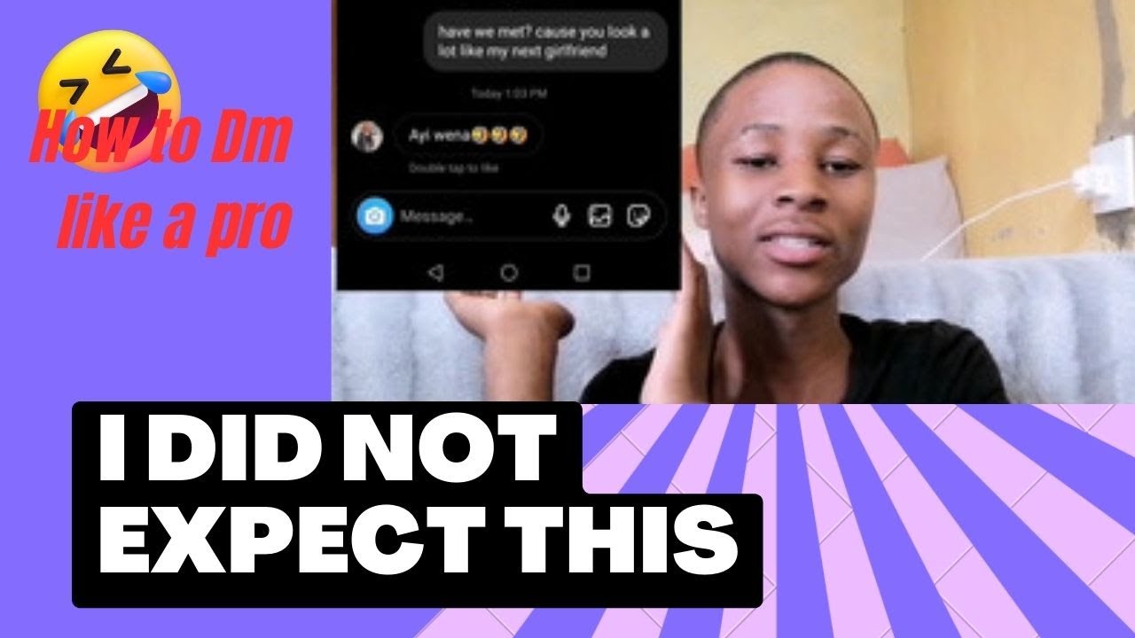 DMing girls on Instagram with bad pick up lines|must watch - YouTube