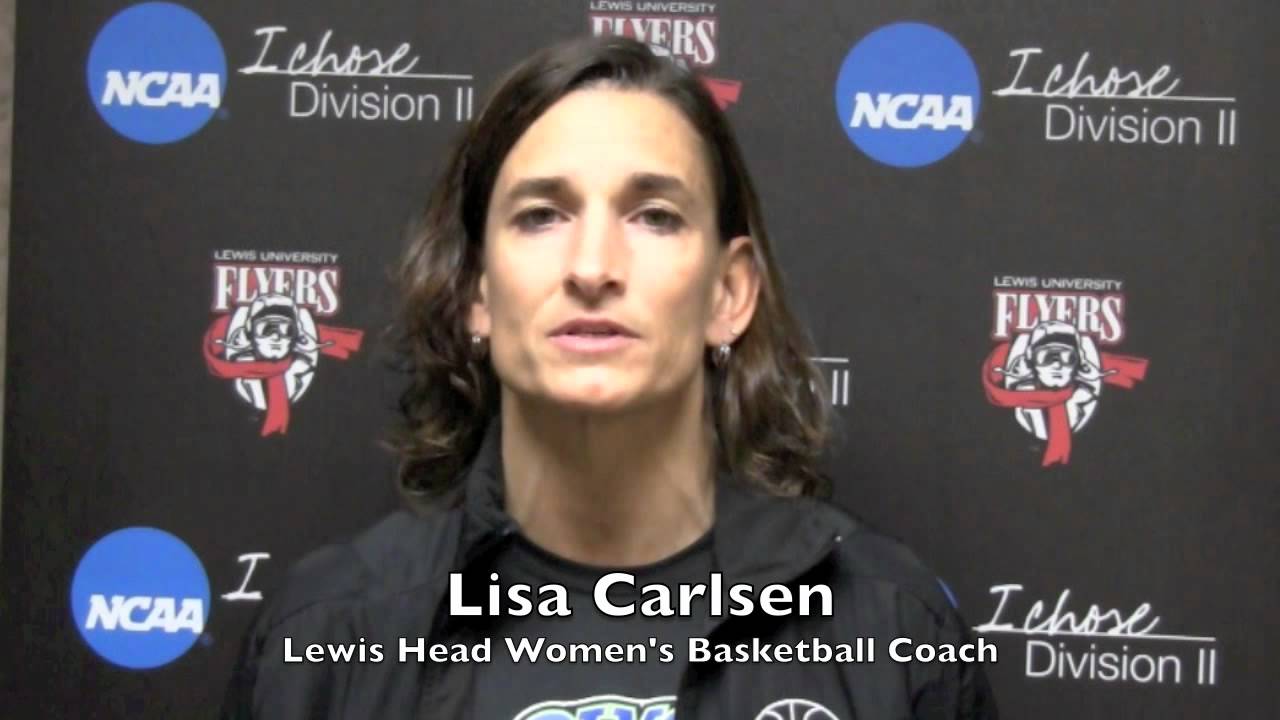 Flyer Minute With Lewis Head Women's Basketball Coach Lisa Carlsen (1 ...