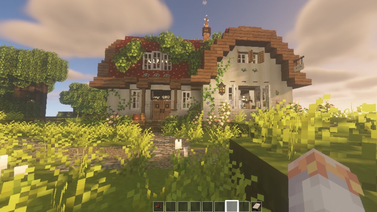 aesthetic mushroom bakery🍄/minecraft - YouTube