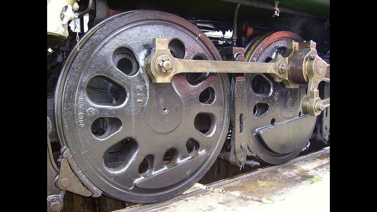 Locomotive Drive Wheels : Box Pok, Baldwin Disk, and More - YouTube