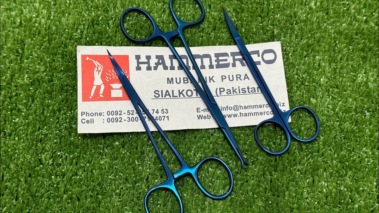 No Scalpel Vasectomy NSV Instruments Set, Titanium PVD Coating - YouTube