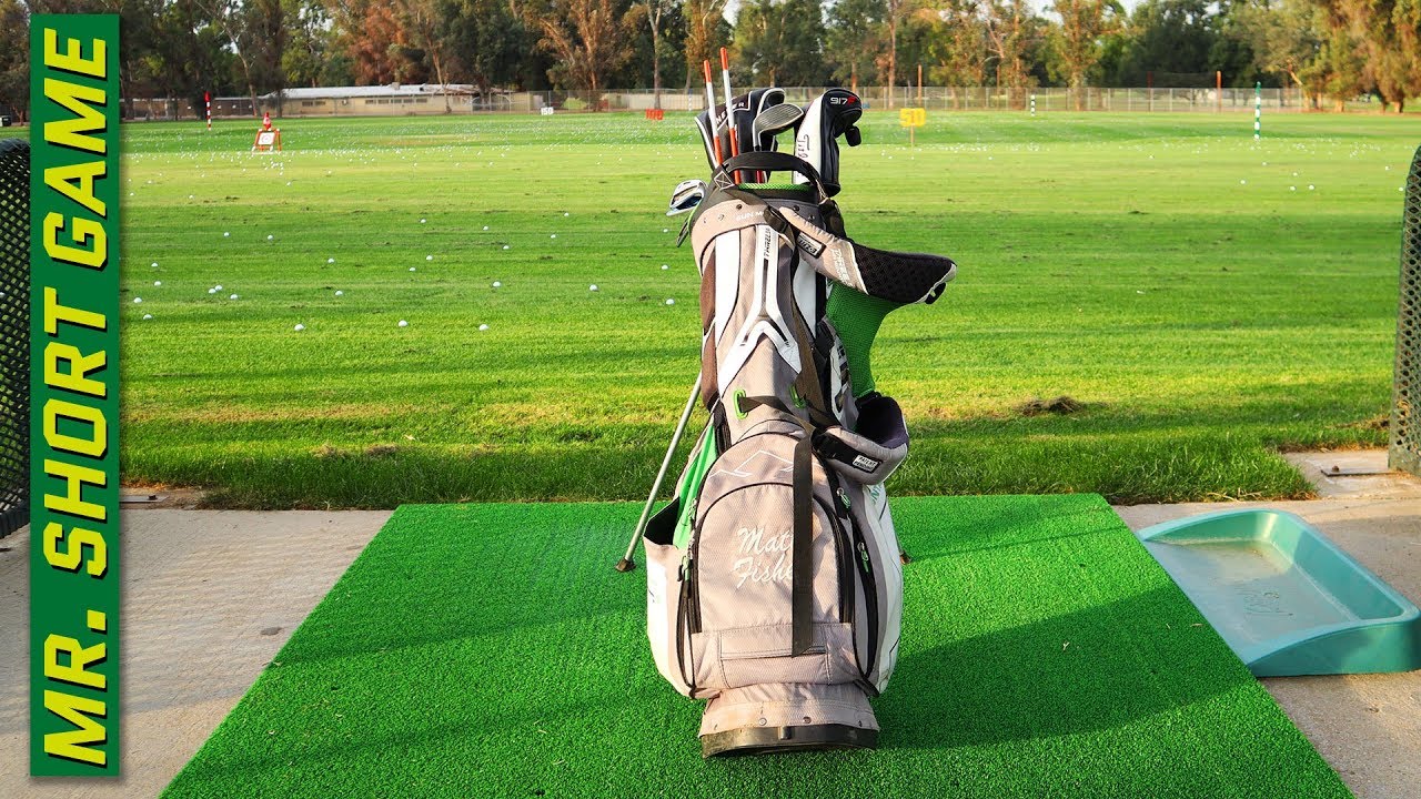 Best Golf Driving Range Practice Routine 5 Stroke Challenge Day 10