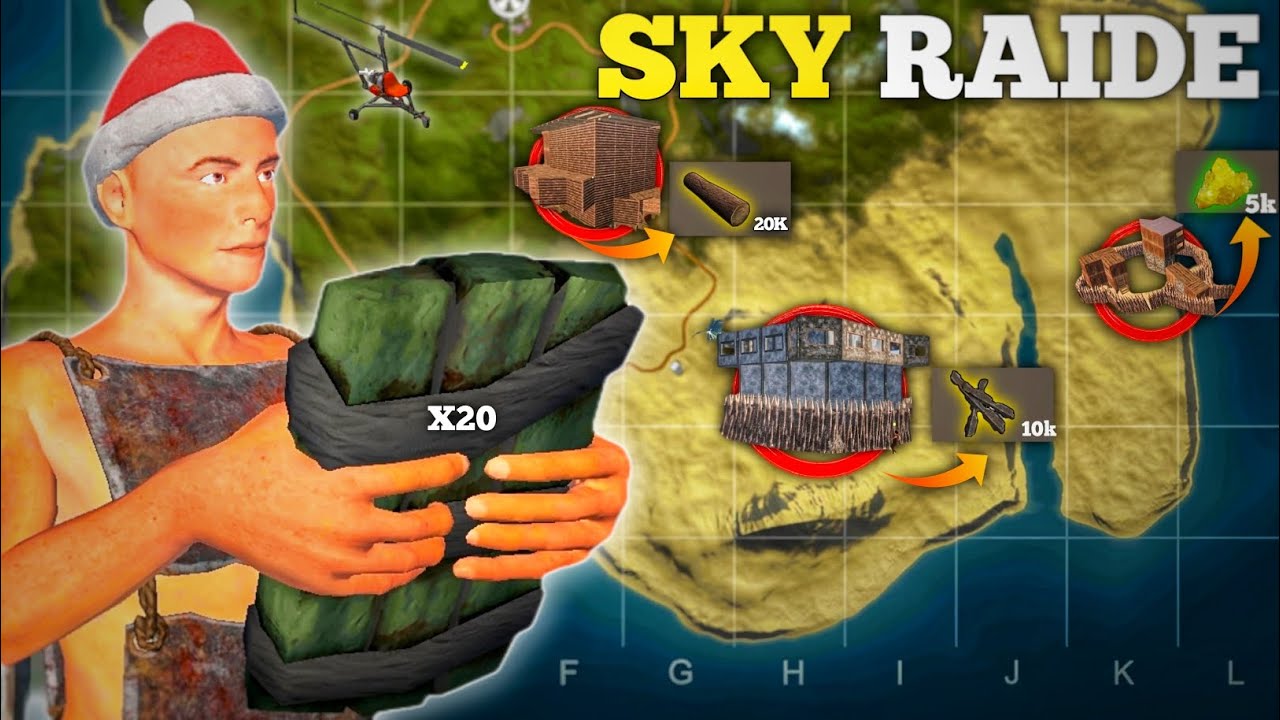 oxide - SKY RAIDE 💫 in crazyest loots 🤯 небесный рейд Hackers #rust #trending #oxide - YouTube