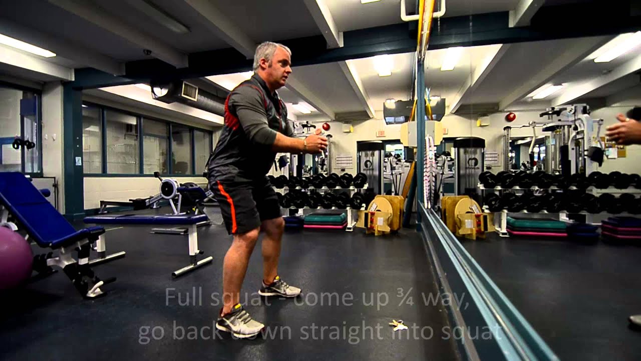 ISO Squats - YouTube