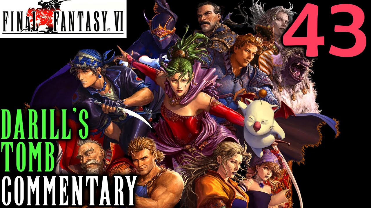 Final Fantasy VI Walkthrough Part 43 - Darill's Tomb: Exploring The ...