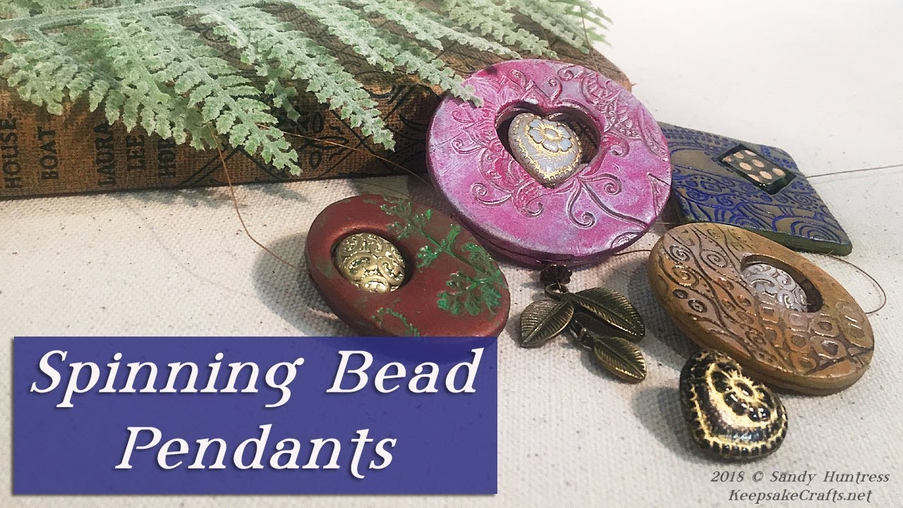Make Your Beads SPIN! Glass Bead & Polymer Clay Kinetic Jewelry ...