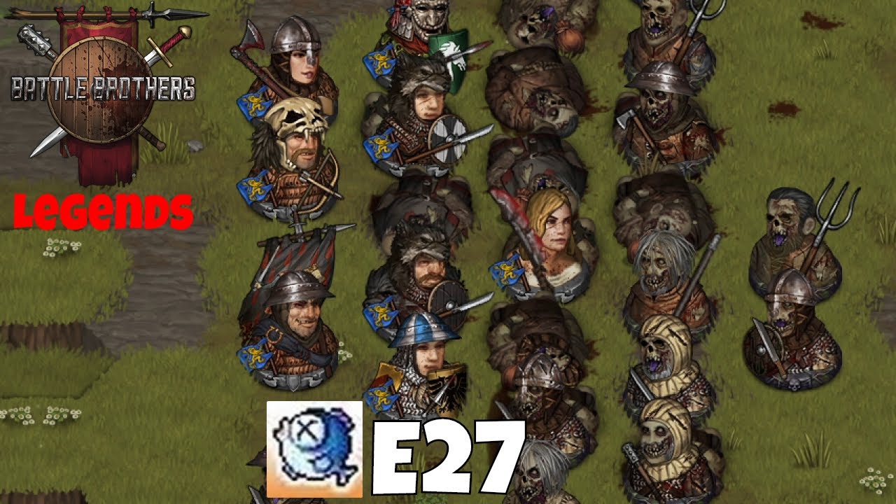Battle Brothers - E27 Dual Wielding! - Legends Mod Berserker - YouTube