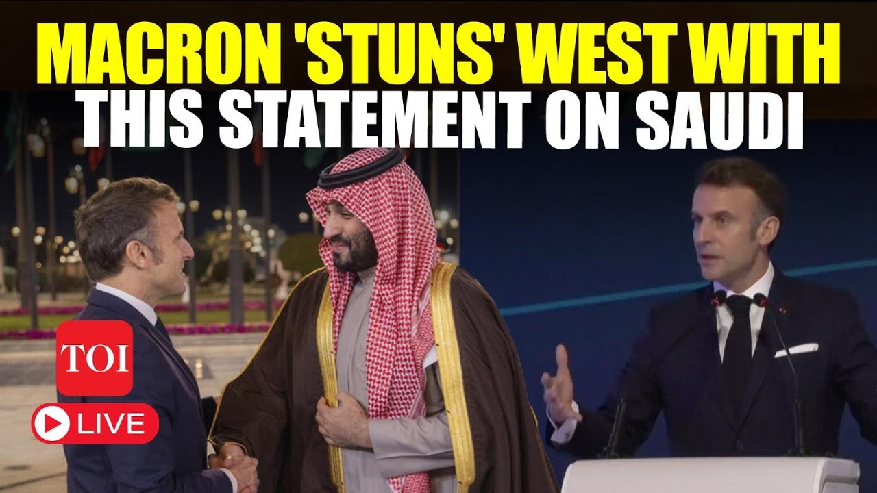 Macron's Big Remark In Riyadh 'Creates Ripples' In Washington; 'Same ...