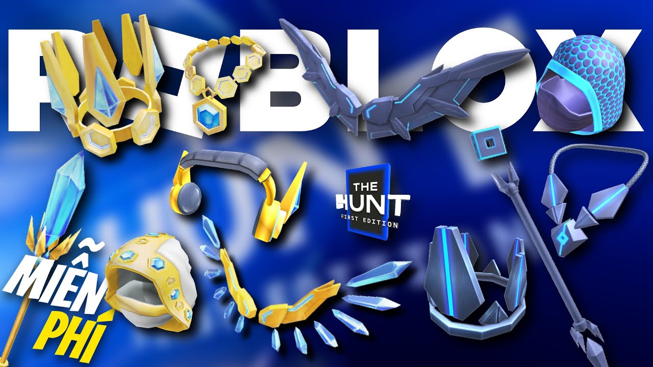 Roblox Cách lấy miễn phí tất cả ITEM FREE trong event The Hunt: First ...
