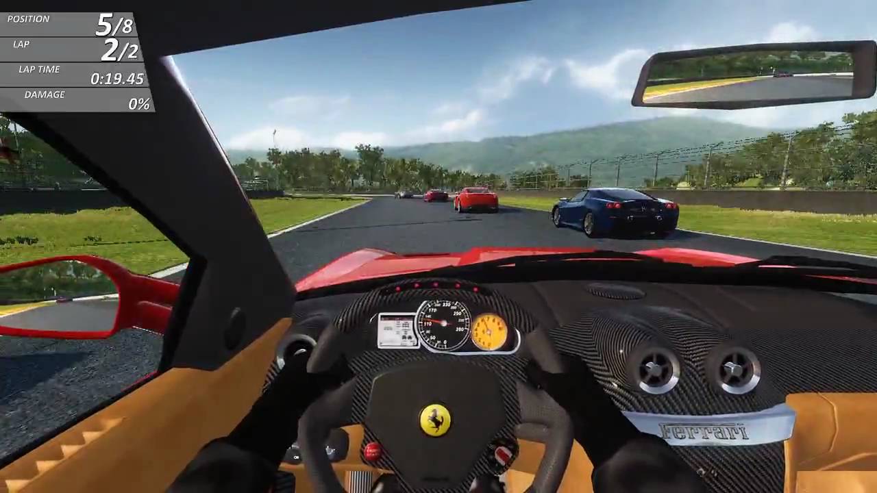 Ferrari Virtual Race : 599 GTB Fiorano Gameplay - Onboard [HD] - YouTube