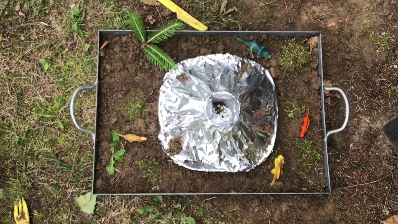 Kreativ Vulkan Experiment - YouTube