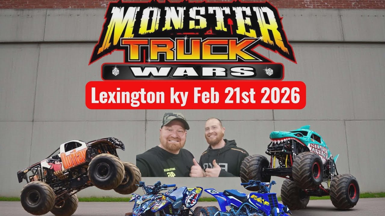 Lexington Kentucky Alltech arena monster truck wars full show! - YouTube