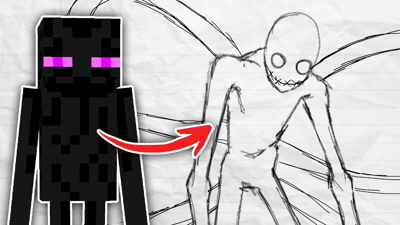 Minecraft Tekeningen Enderman