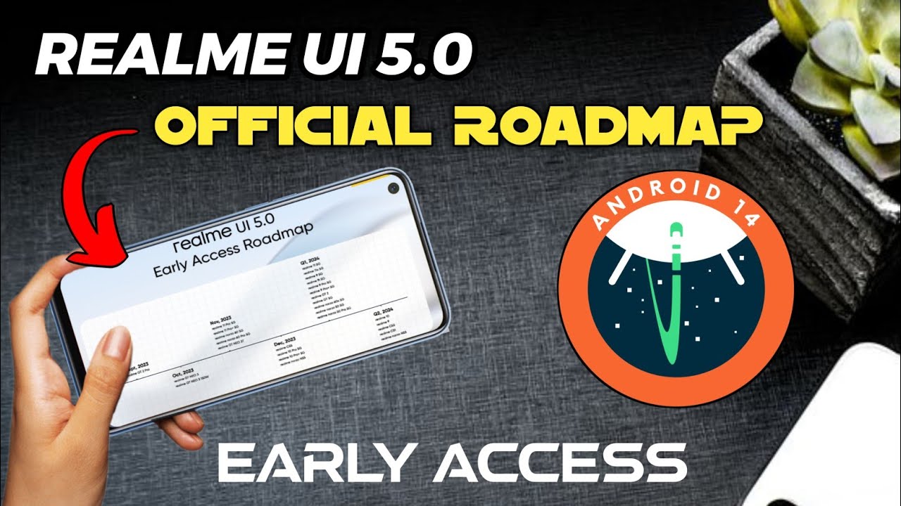 Realme UI 5.0 New official Early Access Roadmap | Realme UI 5.0 Android ...