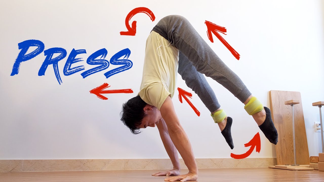4 Drills to Elevate Your Straddle Press #handbalance #presshandstand # ...