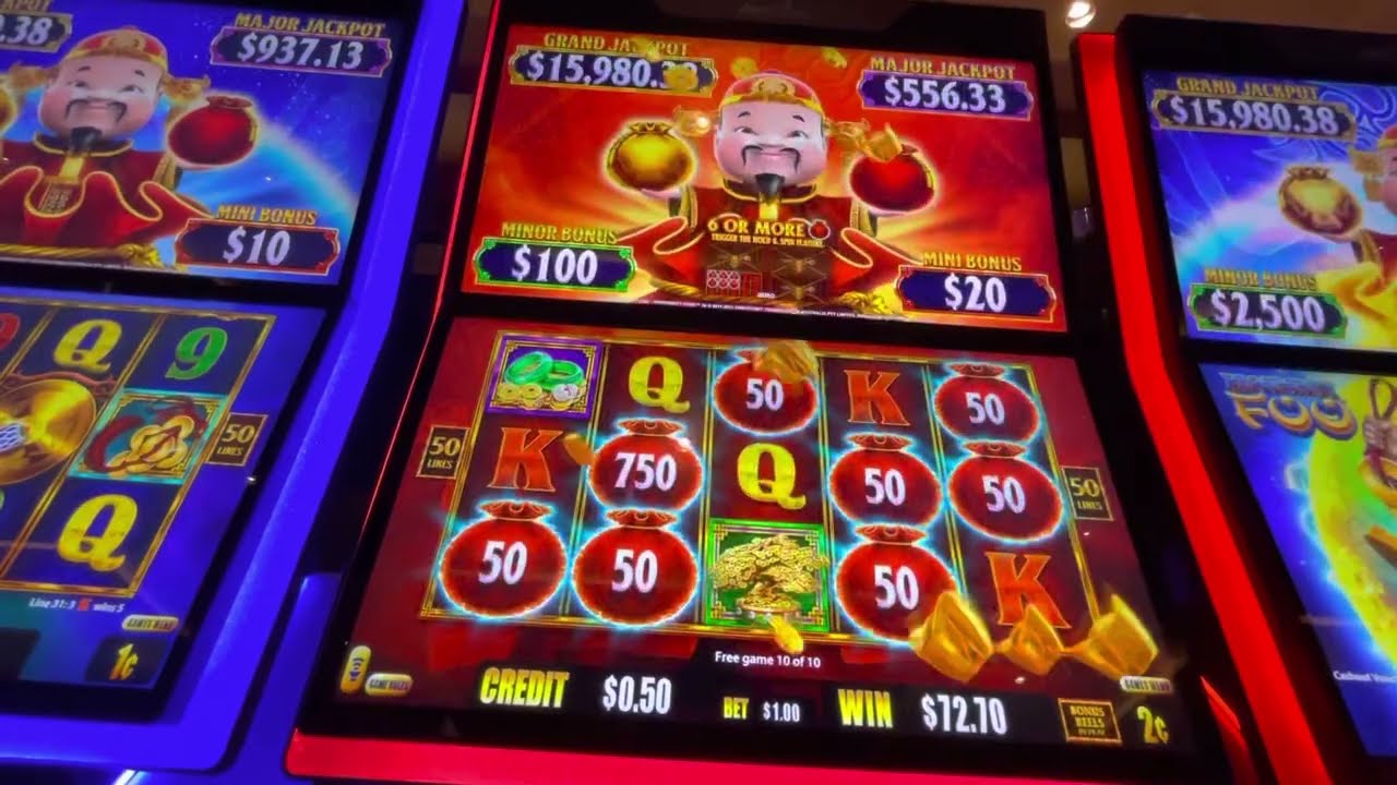 2022Sept Golden Nugget Lake Charles Casino Slot Machine $5 in and Won ...