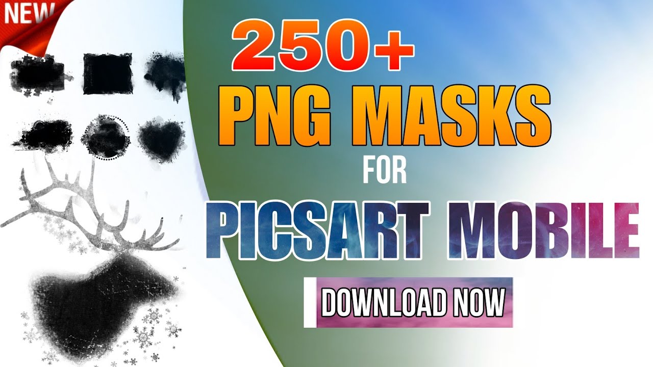 Png masks for picsart and pixellab . new watercolor clipping masks free ...