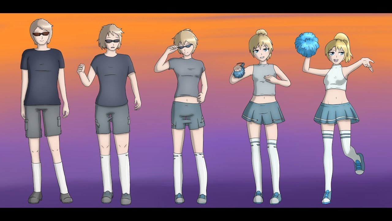 TG-TF-TG Transformation-boy to girl-human to icream-humanto candy-OMG ...