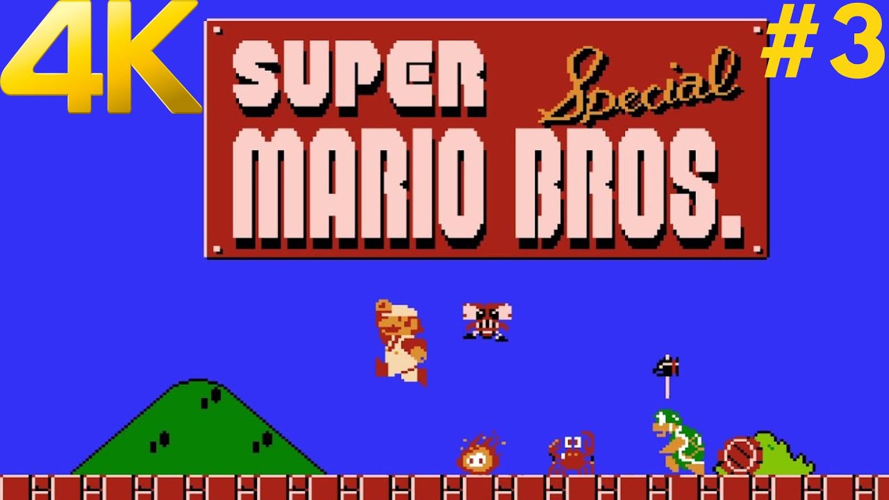 SUPER MARIO BROS SPECIAL 4K PC Gameplay #3 - World 4-1 To World 7-4 ...