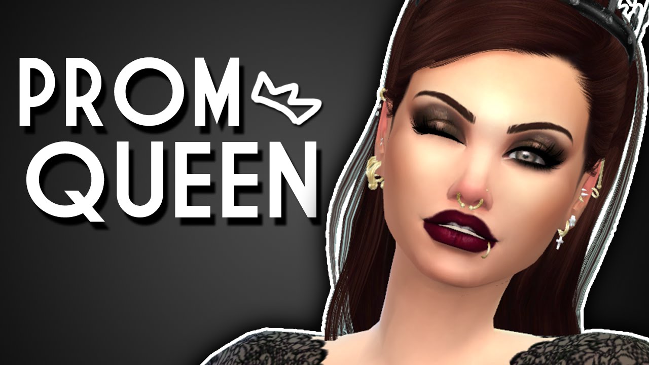 The Sims 4 | Create A Sim Collab | Prom Queen - YouTube