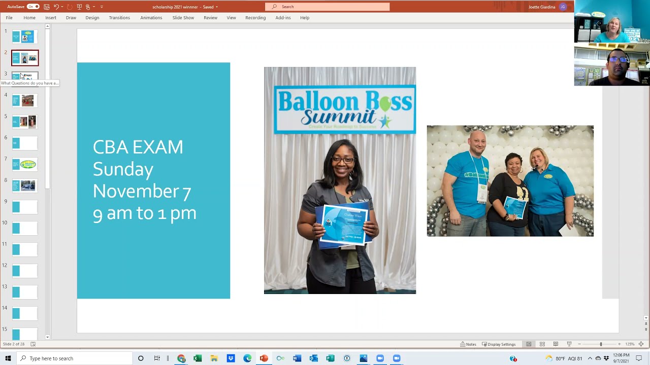 Tips to completing your CBA, Certified Balloon Artist Exam | Balloon ...